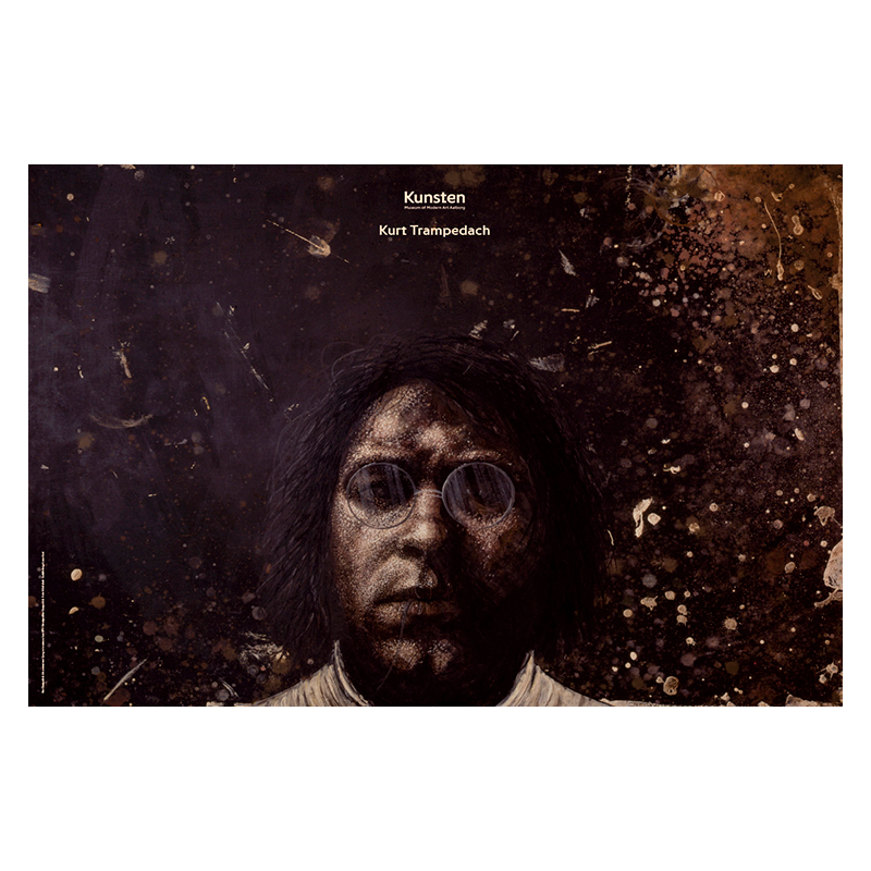 Plakat: Kurt Trampedach - Selvportræt med solbriller
